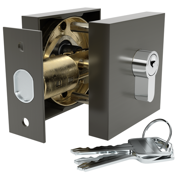 Gunmetal Deadbolts – Avalon Design Shop